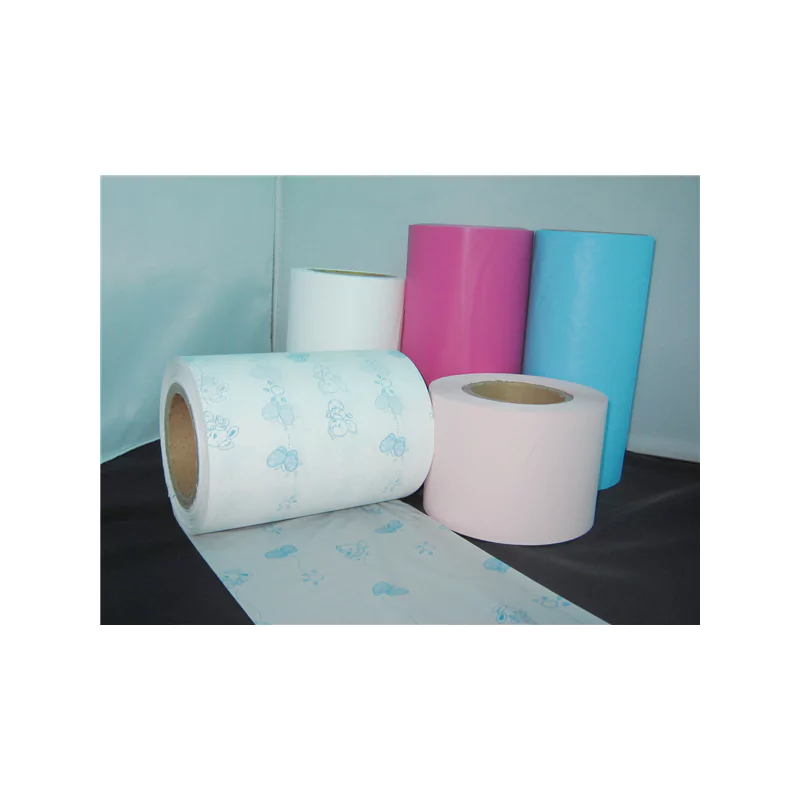 Vibrantly Colored PE Film - Disposable Pet Pads Raw Materials